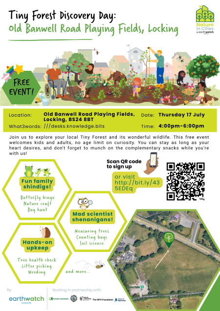 Tiny Forest (Earthwatch) - Locking Parish Council